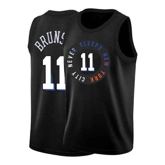 Unbranded | Shirts | New York Knicks Jalen Brunson 1 Basketball Jersey ...